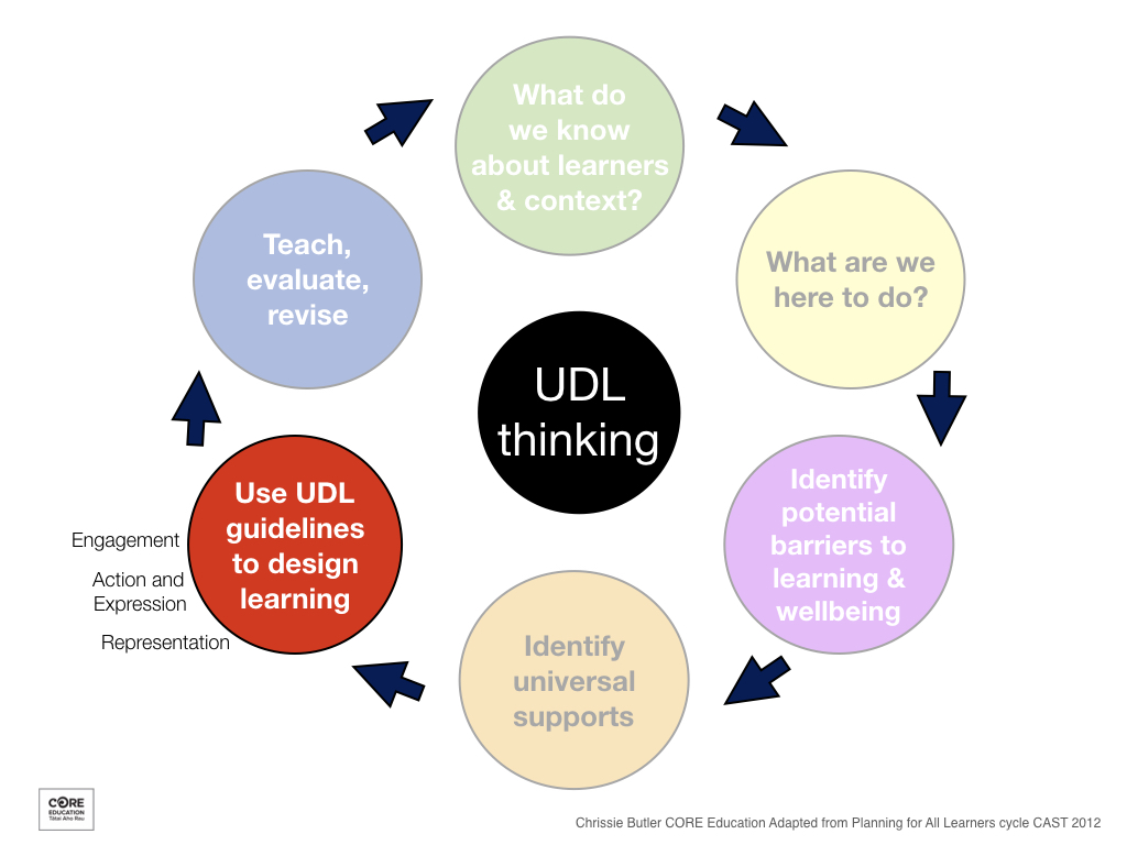 Design The Experience Utilising The UDL Guidelines Inclusive Education
